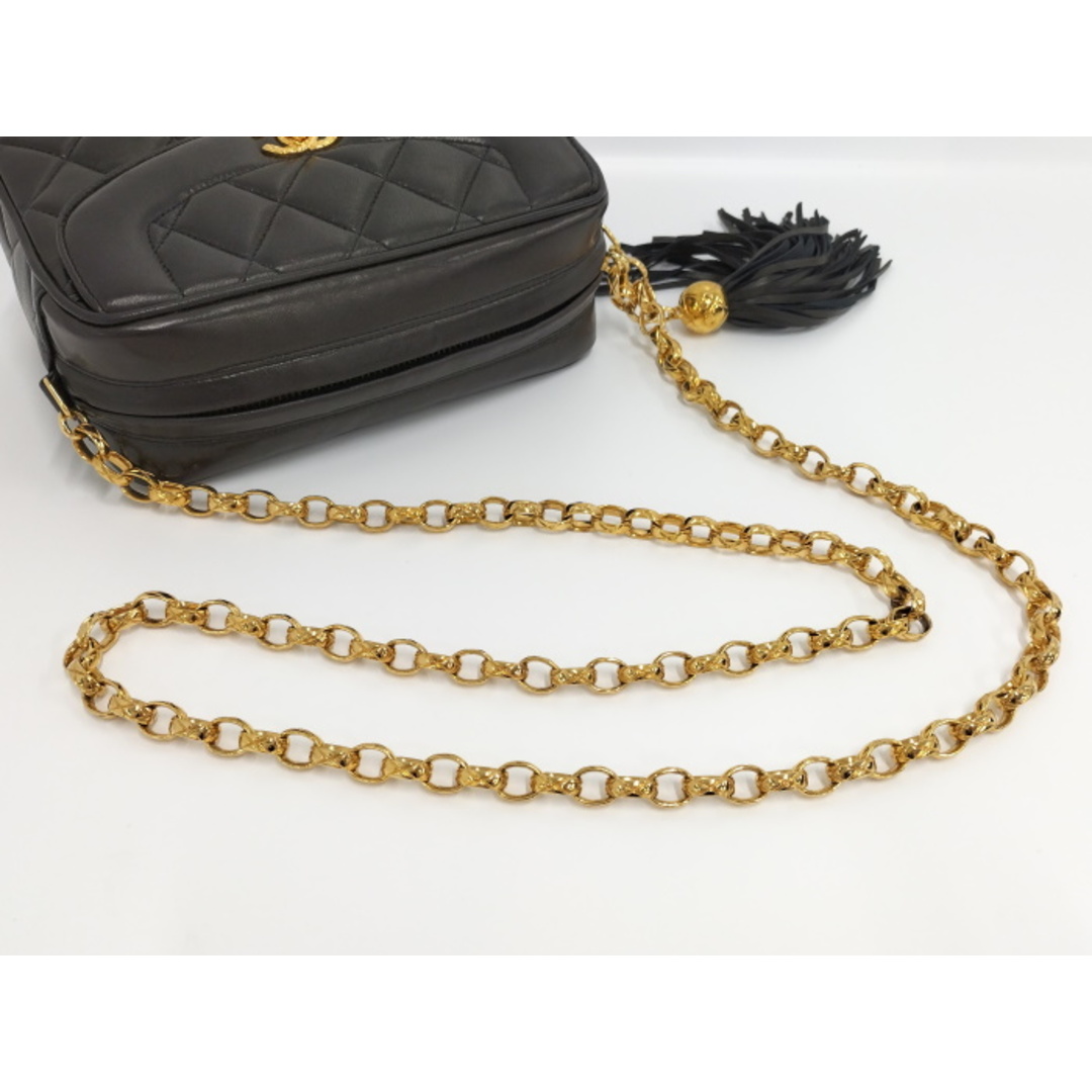 CHANEL - CHANEL ダイアナ チェーン ショルダーバッグ フリンジ CHANEL - CHANEL ダイアナ チェーン ショルダーバッグ フリンジ