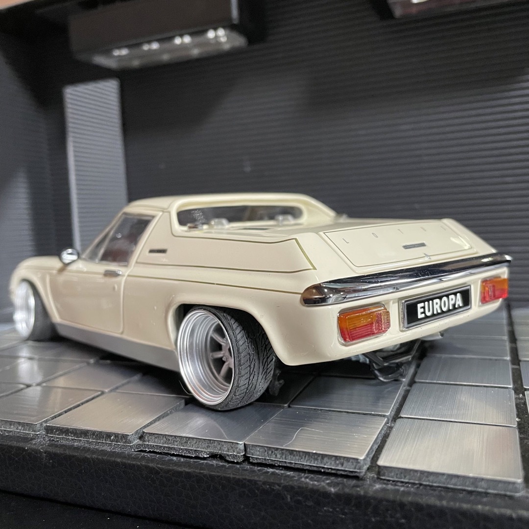 絶版 京商 1/18ロータスヨーロッパスペシャル(カスタム仕様)の 絶版 京商 1/18ロータスヨーロッパスペシャル(カスタム仕様)の