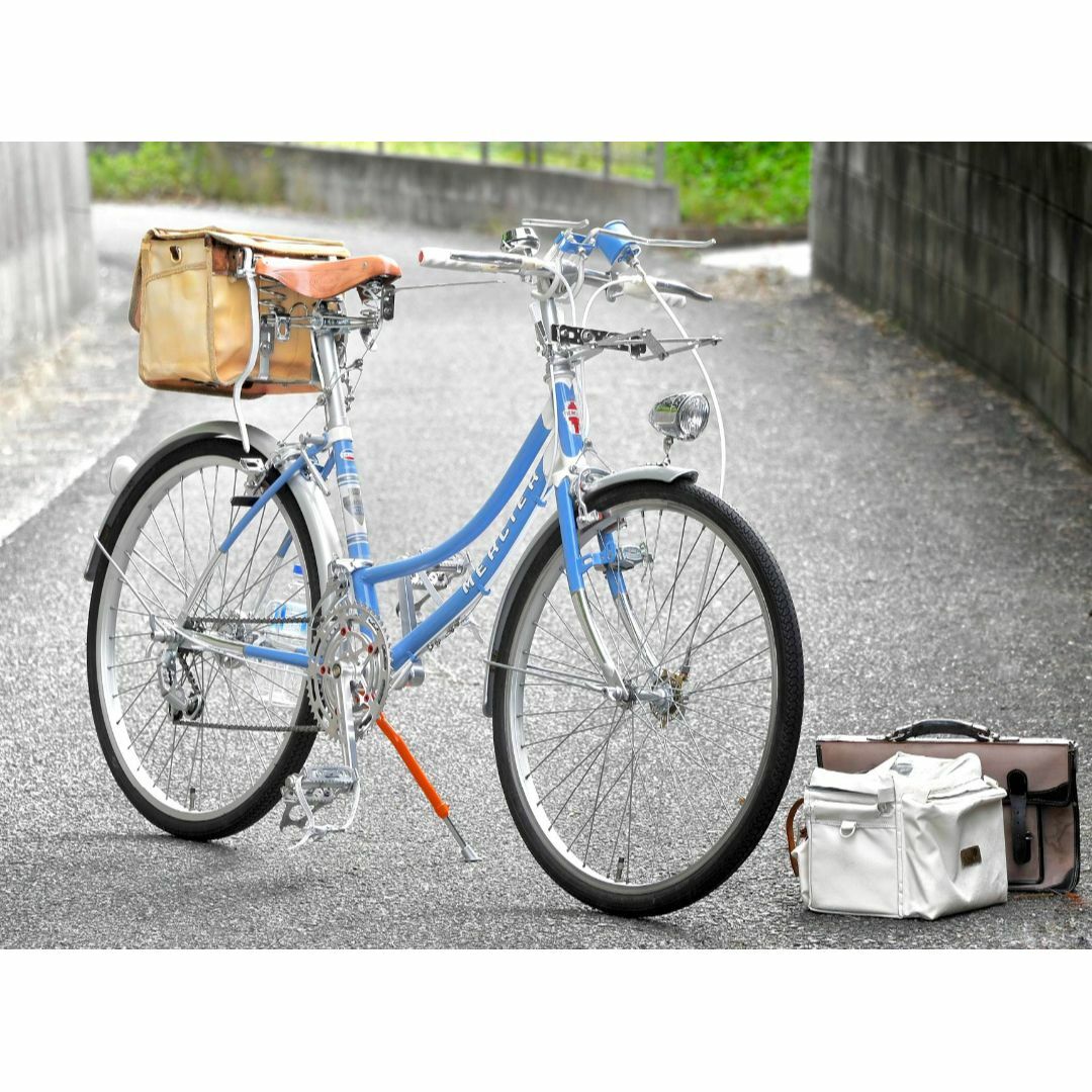 ☆お買い物ツーリング街乗りランドナー ママチャリカスタム化 ☆お買い物ツーリング街乗りランドナー ママチャリカスタム化