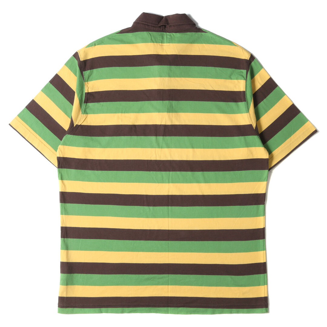 STUSSY - STUSSY ステューシー ポロシャツ Sロゴ ボーダー 00s STUSSY - STUSSY ステューシー ポロシャツ Sロゴ ボーダー 00s