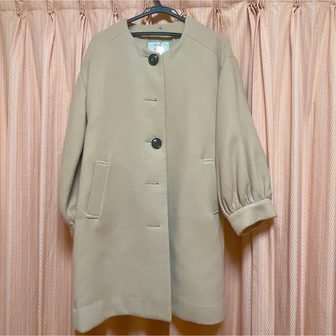 heather - ヘザー ベージュコートの通販 by rico's shop|ヘザー heather - ヘザー ベージュコートの通販 by rico's shop|ヘザー