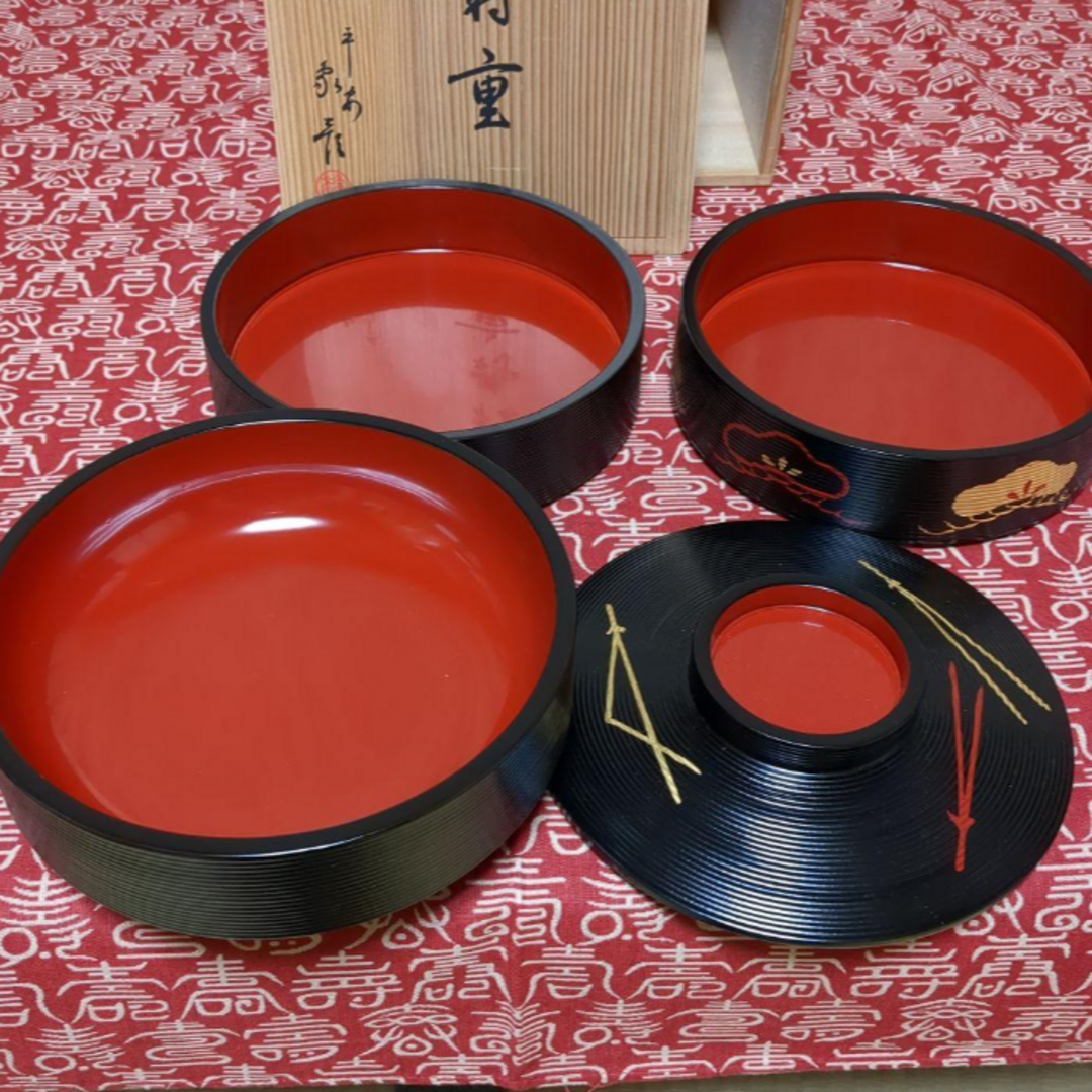 京都老舗の漆器店 象彦】松壽重 京都老舗の漆器店 象彦】松壽重