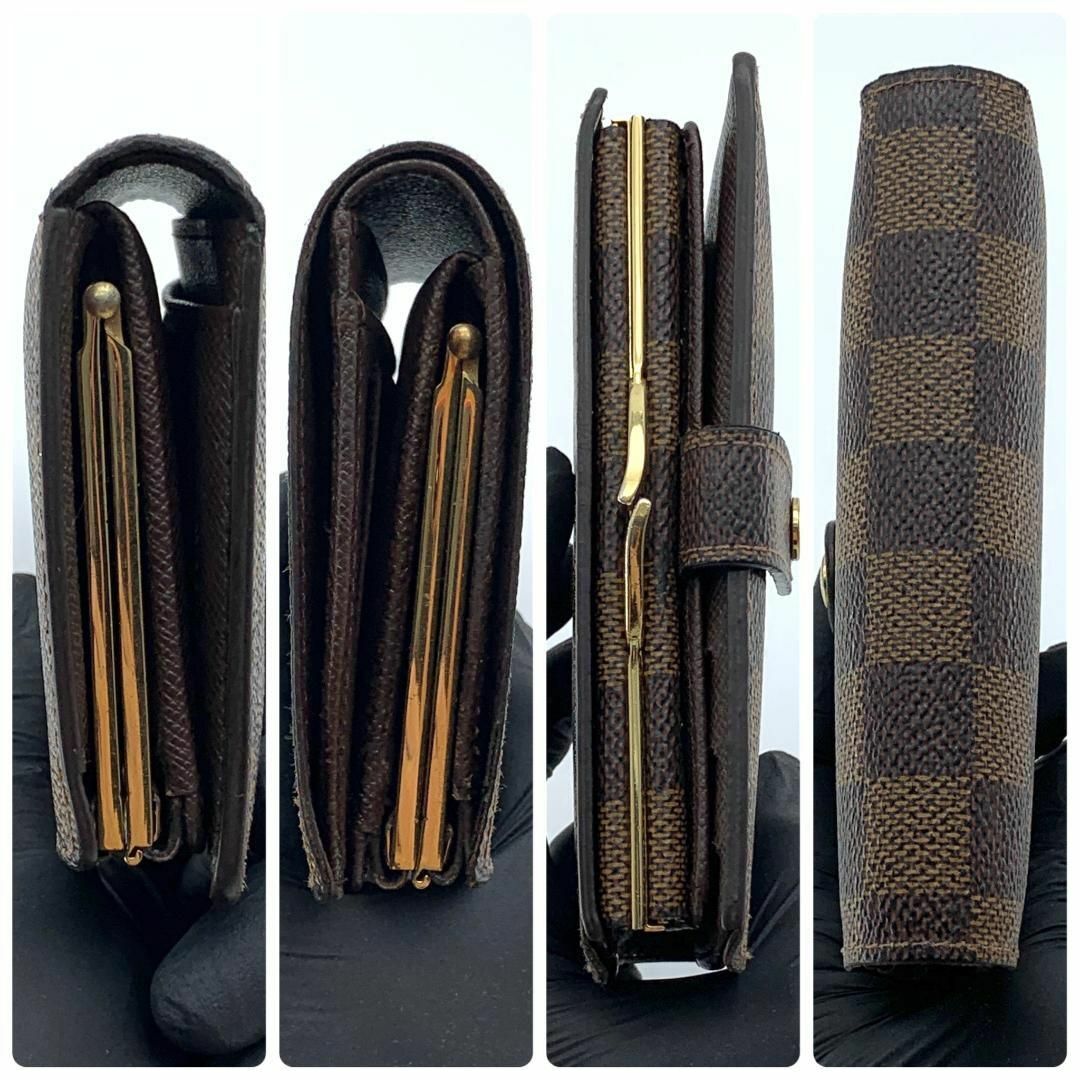 ✨極美品✨ルイヴィトン ダミエ ヴィエノワ 二つ折り がま口 ✨極美品✨ルイヴィトン ダミエ ヴィエノワ 二つ折り がま口