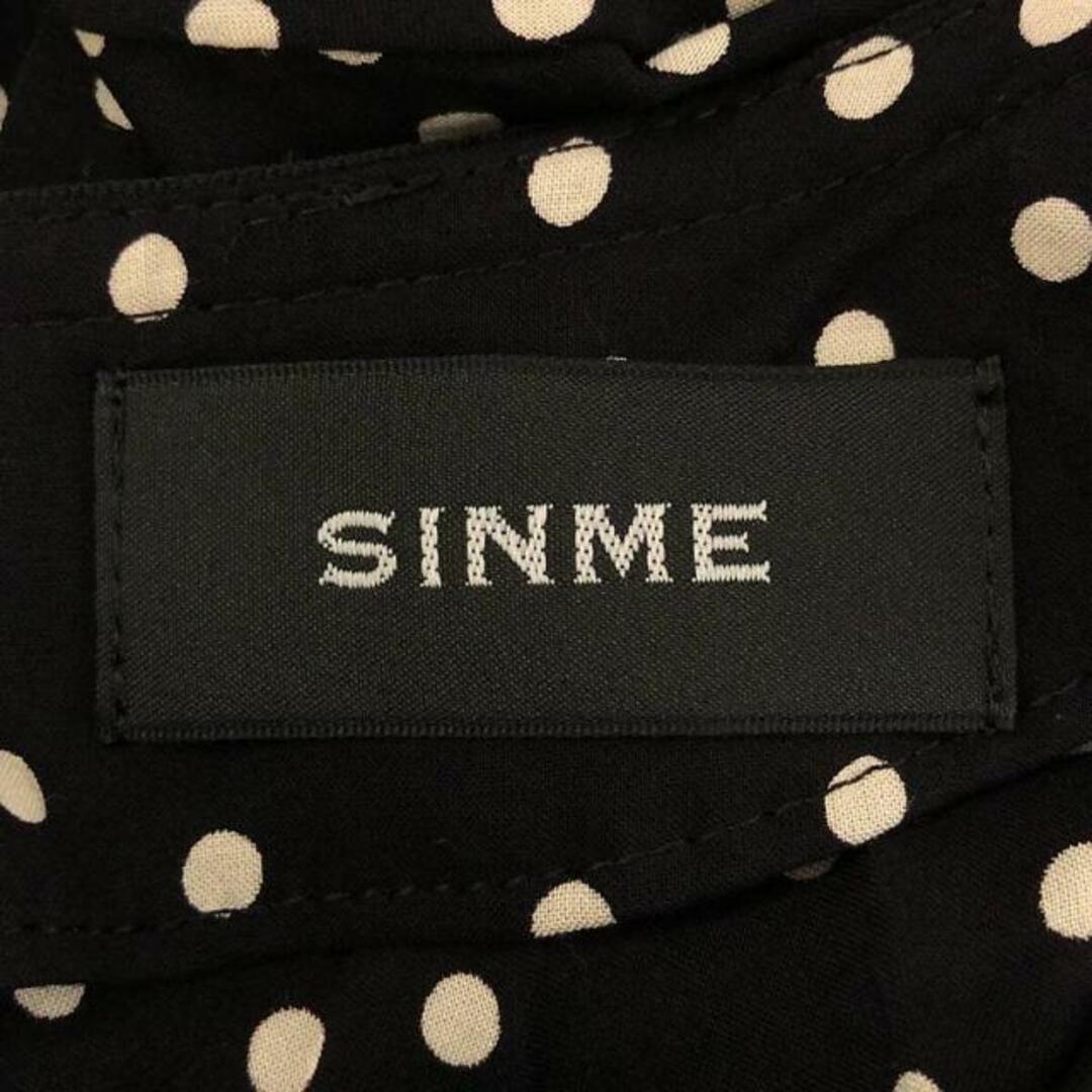 美品】 SINME / シンメ | ドット ロングワンピース | M 美品】 SINME / シンメ | ドット ロングワンピース | M