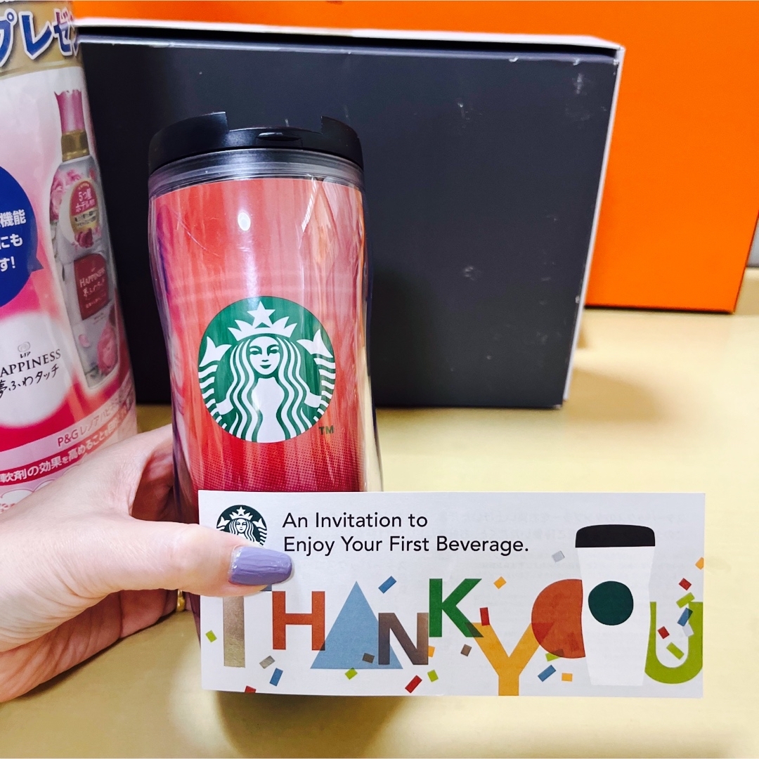 Starbucks - 💕新品未使用💕STARBUCKS💕ドリンクチケット付き Starbucks - 💕新品未使用💕STARBUCKS💕ドリンクチケット付き