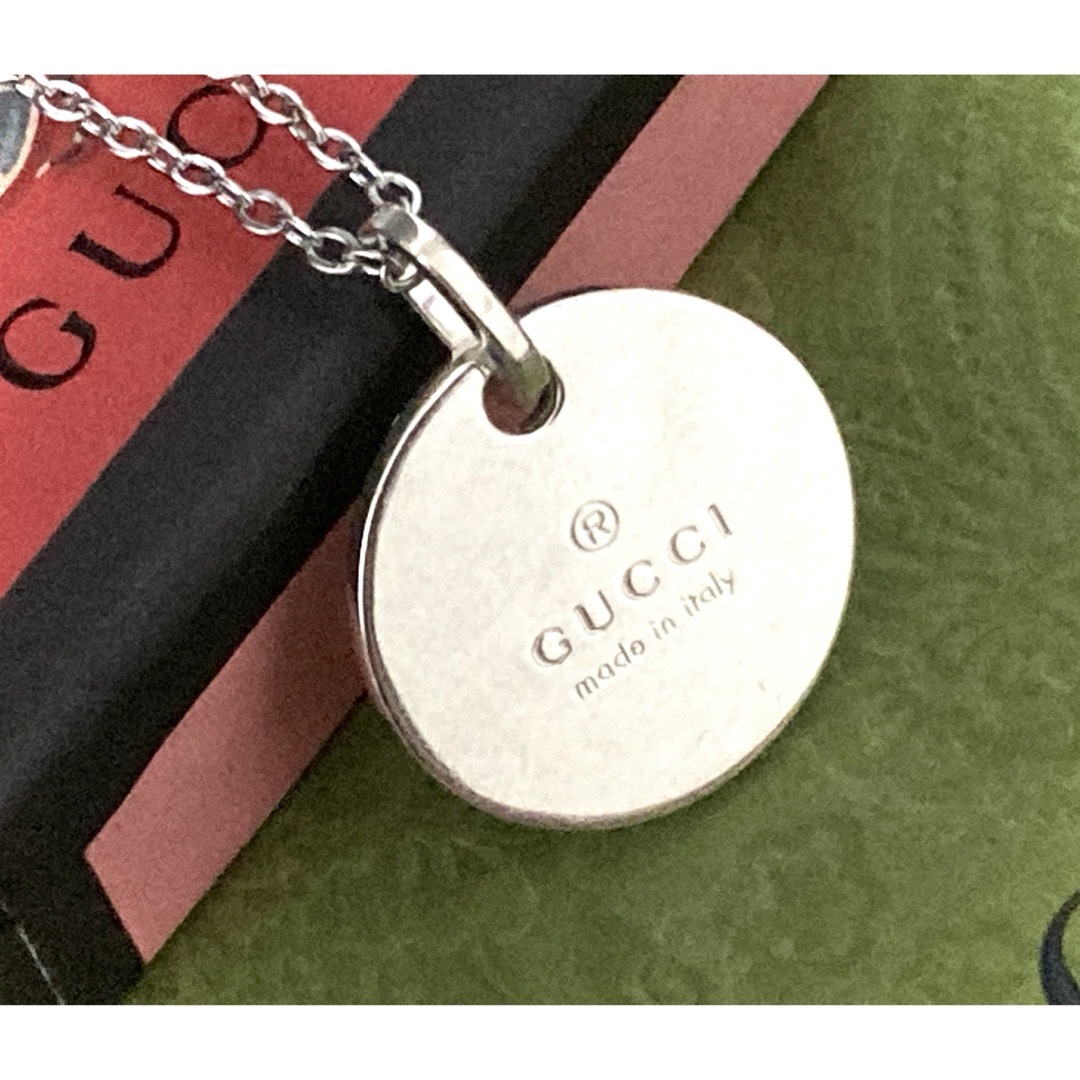 GUCCI - GUCCI/グッチ ラウンド/サークル/丸型 ネックレス GUCCI - GUCCI/グッチ ラウンド/サークル/丸型 ネックレス
