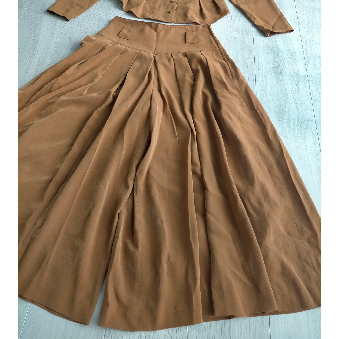 ヴィンテージ古着 昭和レトロ ワイドパンツ セットアップ ヴィンテージ古着 昭和レトロ ワイドパンツ セットアップ