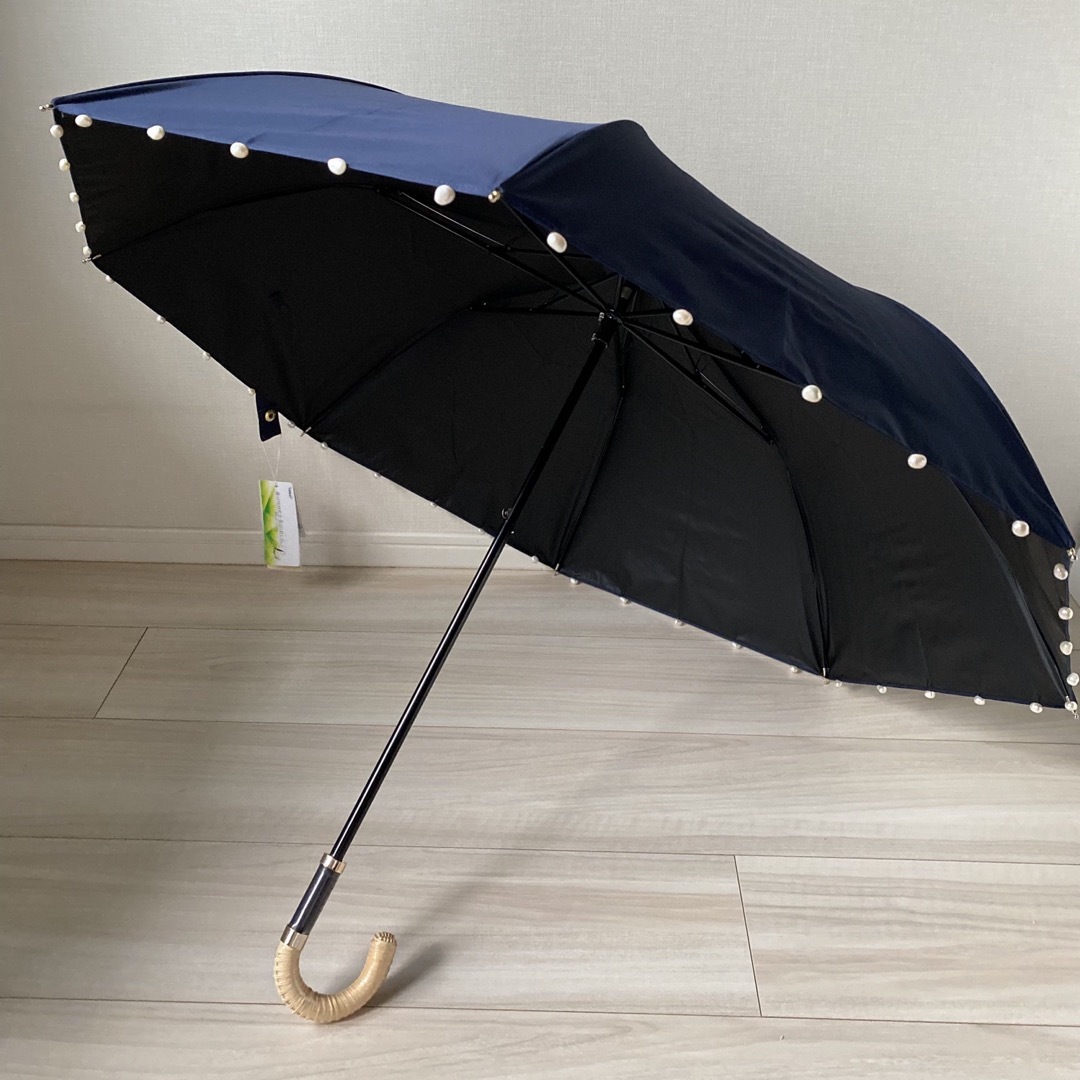専用ビューランス 晴雨兼用 折り畳み傘 パラソル ネイビー 専用ビューランス 晴雨兼用 折り畳み傘 パラソル ネイビー