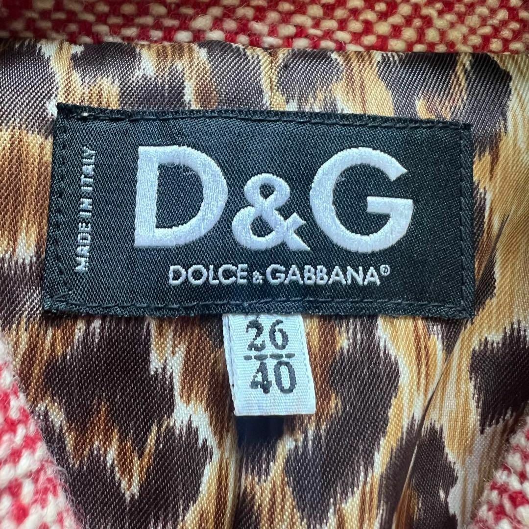 DOLCE&GABBANA - 【美品】DOLCE&GABBANA ツイードロングコート DOLCE&GABBANA - 【美品】DOLCE&GABBANA ツイードロングコート