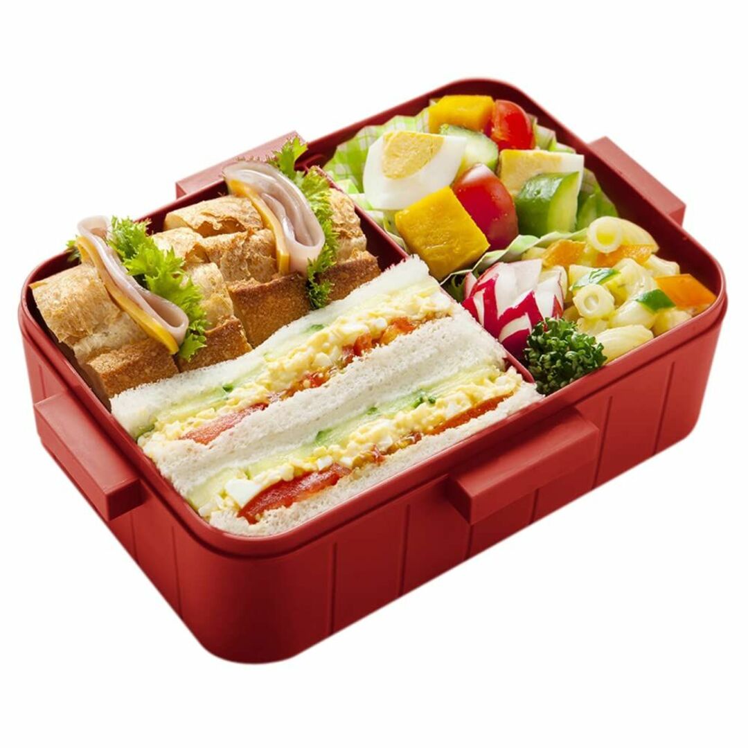 スケーター skater Ag+ 銀イオン 抗菌 4点ロック 弁当箱 650mlの スケーター skater Ag+ 銀イオン 抗菌 4点ロック 弁当箱 650mlの