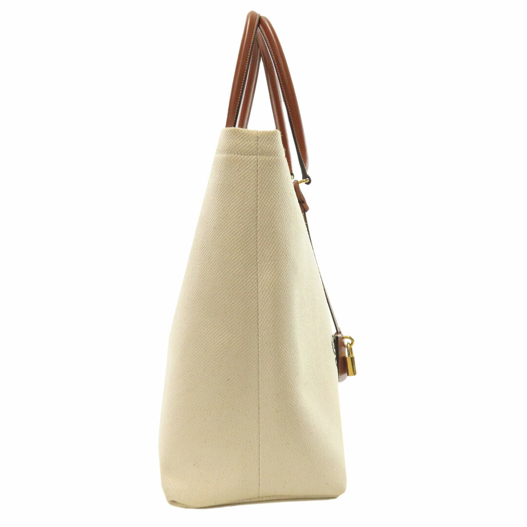 CELINE - CELINE ロゴ トートバッグ キャンバス レディースの CELINE - CELINE ロゴ トートバッグ キャンバス レディースの