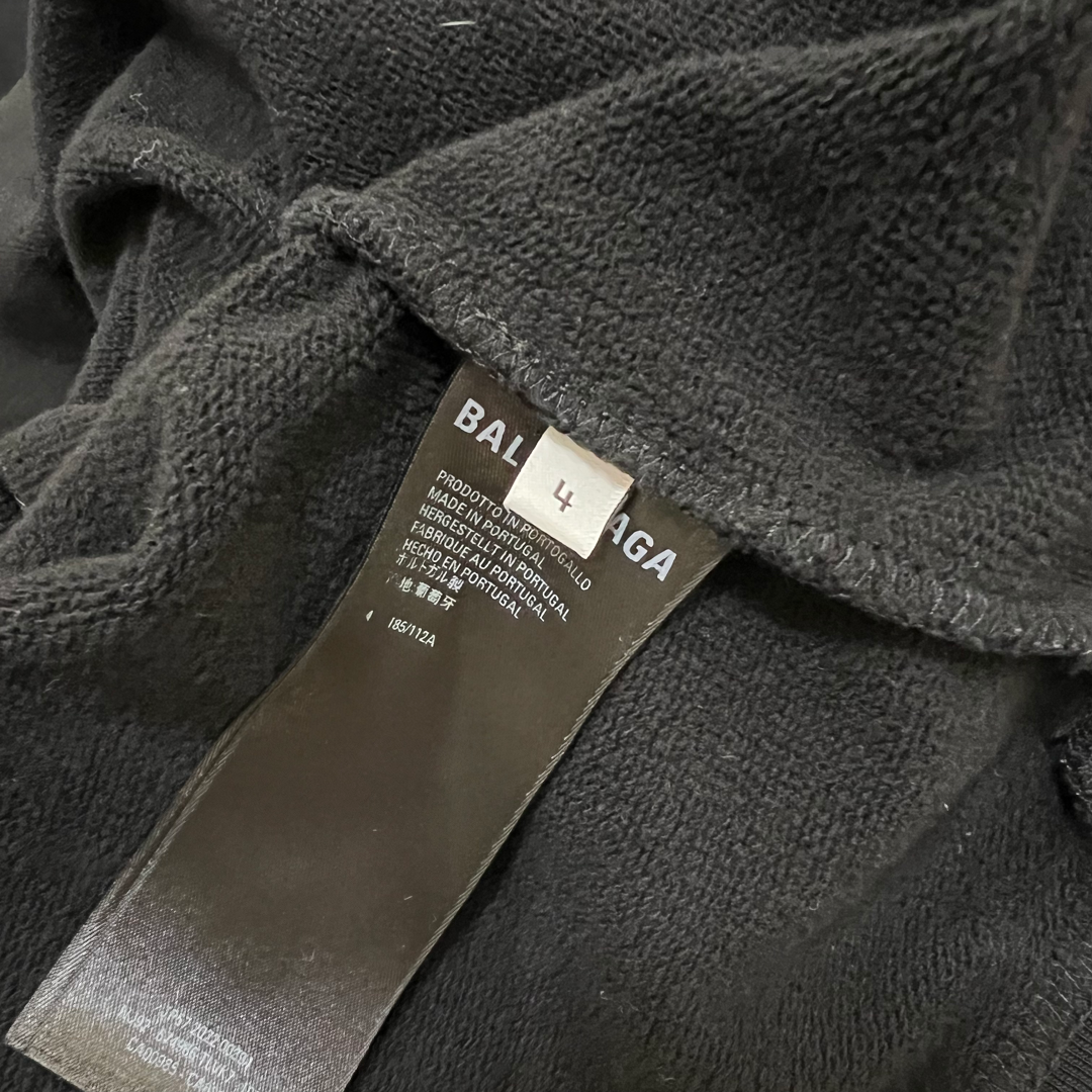 BALENCIAGA - BALENCIAGA バレンシアガ TOKYO CITY パーカー 黒 BALENCIAGA - BALENCIAGA バレンシアガ TOKYO CITY パーカー 黒