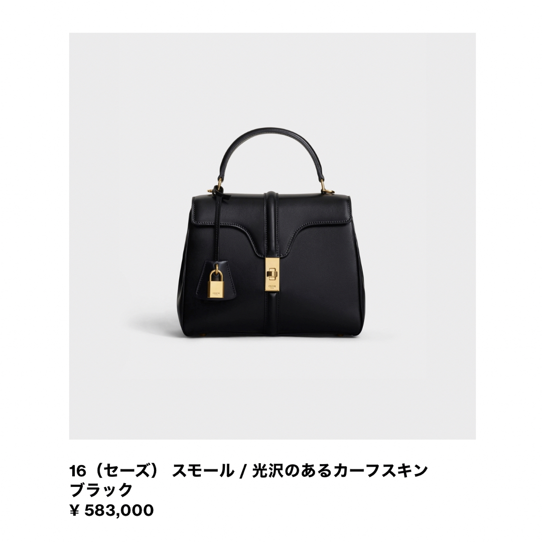 CELINE - 期間限定セール‼️【未使用美品】セリーヌ 16 セーズ CELINE - 期間限定セール‼️【未使用美品】セリーヌ 16 セーズ