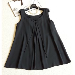 FOXEY(ノースリーブ ・ シャツ/ブラウス(半袖/袖なし))の FOXEY(ノースリーブ ・ シャツ/ブラウス(半袖/袖なし))の