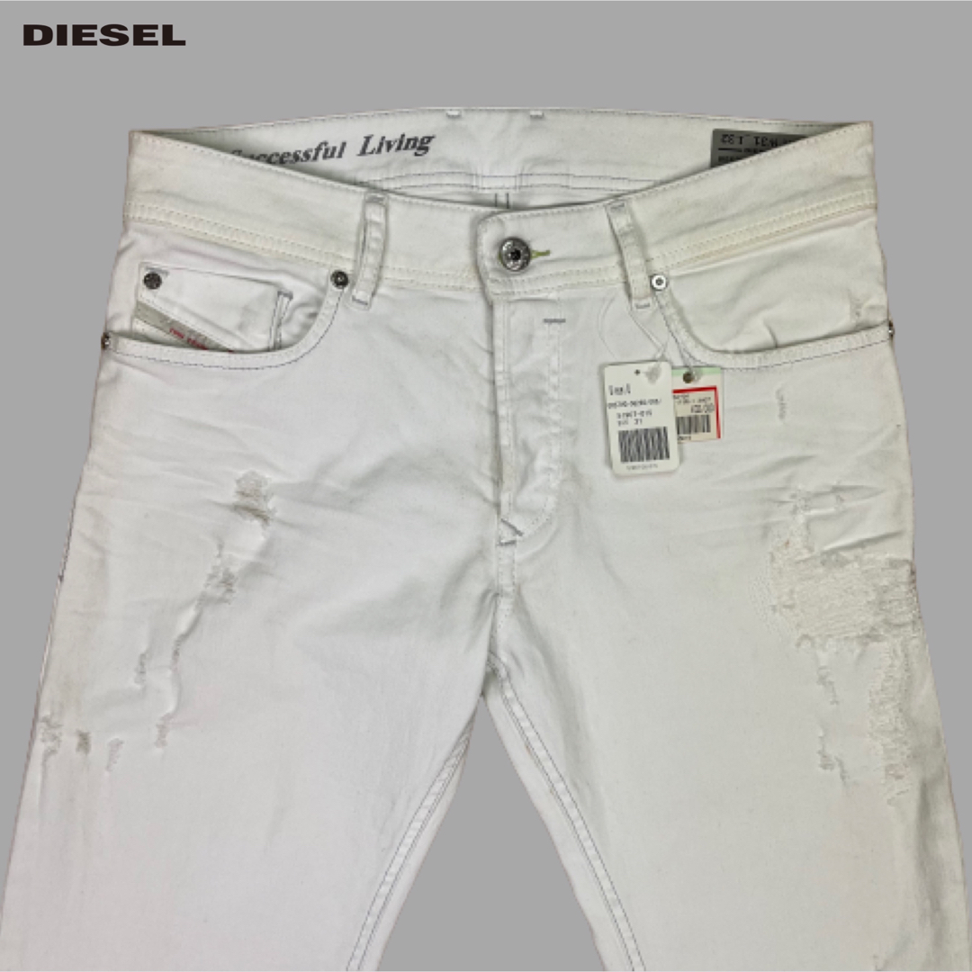 DIESEL - DIESELタグ付き新品☆訳ありOUTLET価格!! 白スキニー DIESEL - DIESELタグ付き新品☆訳ありOUTLET価格!! 白スキニー