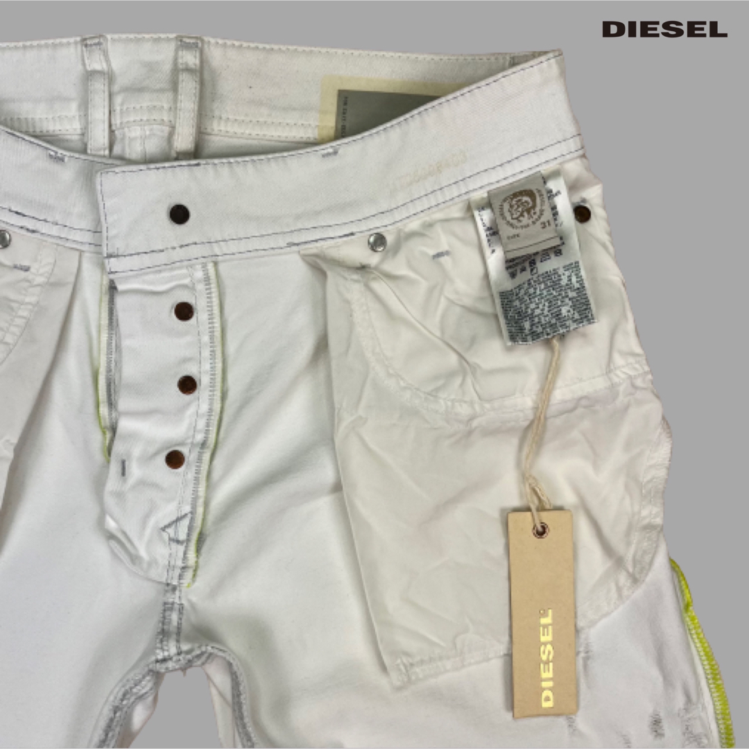 DIESEL - DIESELタグ付き新品☆訳ありOUTLET価格!! 白スキニー DIESEL - DIESELタグ付き新品☆訳ありOUTLET価格!! 白スキニー