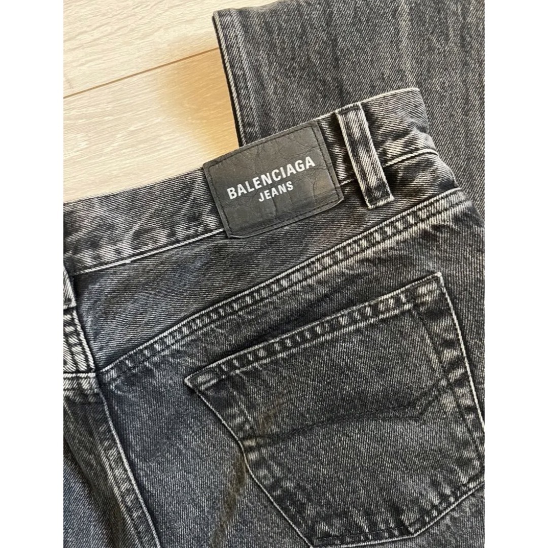 BALENCIAGA - Balenciaga Flared Denim Pantsの通販 by 3 BALENCIAGA - Balenciaga Flared Denim Pantsの通販 by 3