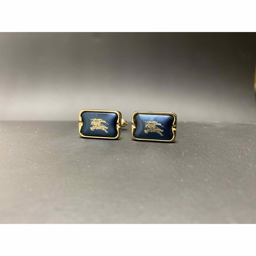 超美品】(19)ケース+箱付バーバリーカフス+タイピン 超美品】(19)ケース+箱付バーバリーカフス+タイピン