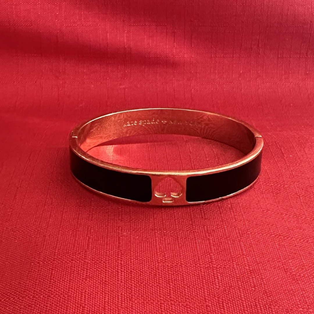 kate spade NEW YORK - ケイトスペード♤ブレスレット 黒の通販 kate spade NEW YORK - ケイトスペード♤ブレスレット 黒の通販