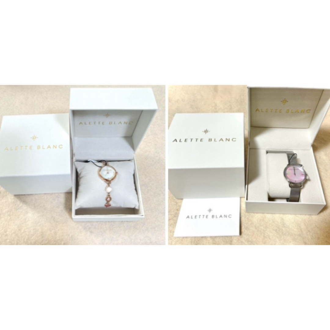 ALETTE BLANC - ALETTE BLANC 腕時計 2本セットの通販 by saa's ALETTE BLANC - ALETTE BLANC 腕時計 2本セットの通販 by saa's