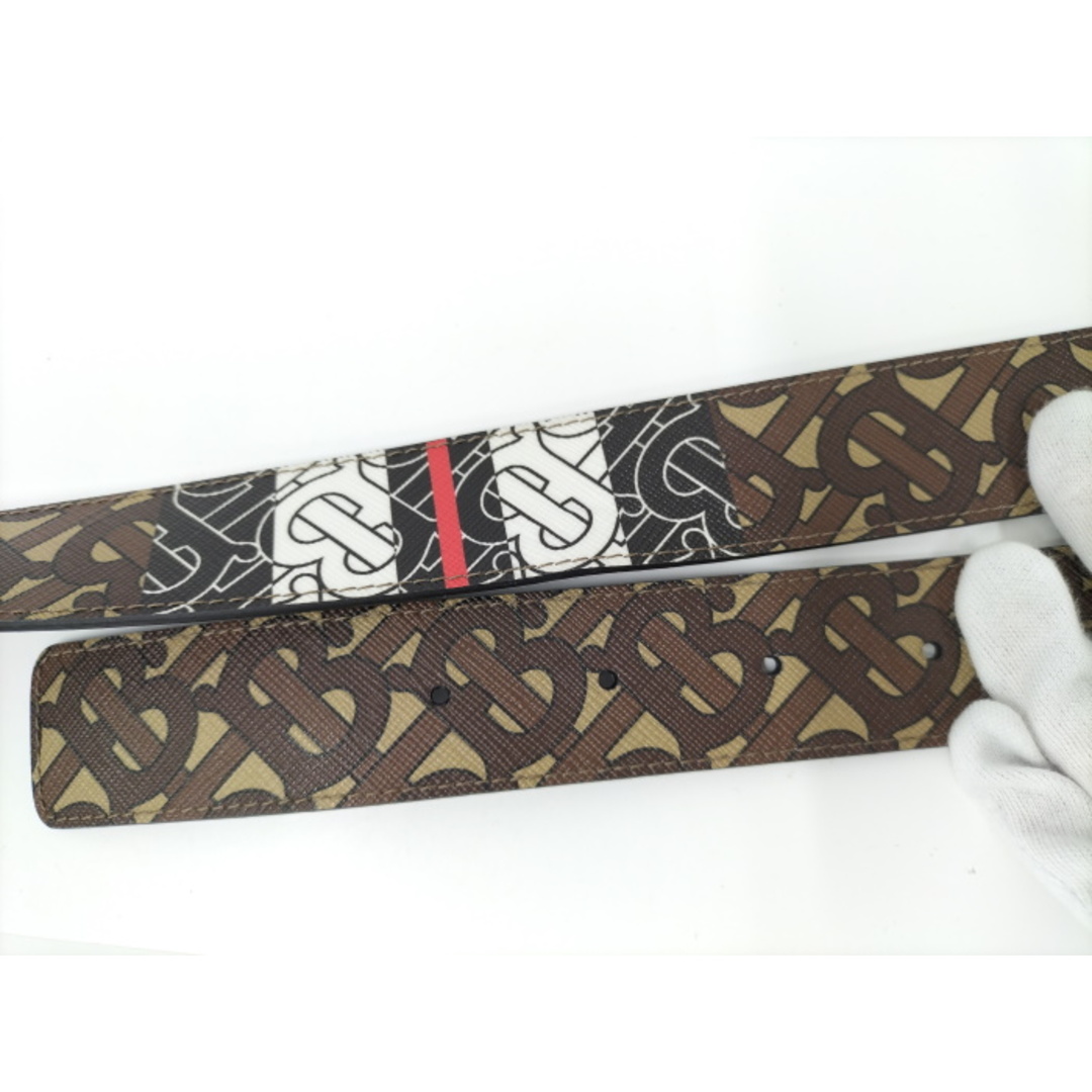 BURBERRY - BURBERRY TB ベルト レザー ブラウンの通販 by BURBERRY - BURBERRY TB ベルト レザー ブラウンの通販 by