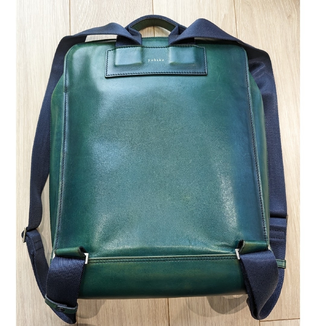 YUHAKU - yuhaku YSG063 バックパック blue greenの通販 by にー YUHAKU - yuhaku YSG063 バックパック blue greenの通販 by にー