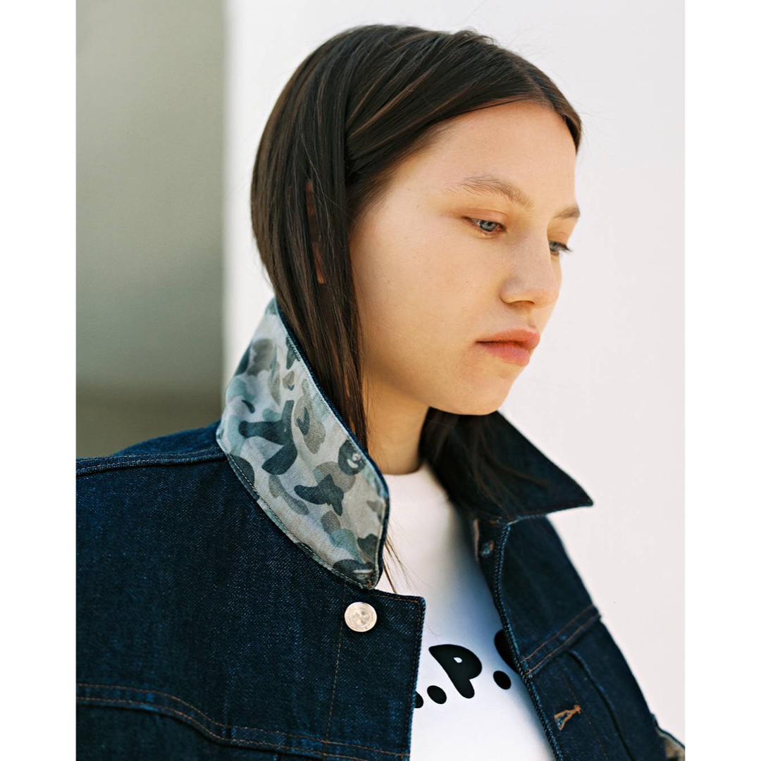 80□22AW BAPE×A.P.C. DENIM JACKET の通販 by たぁぼぉ's shop 80□22AW BAPE×A.P.C. DENIM JACKET の通販 by たぁぼぉ's shop