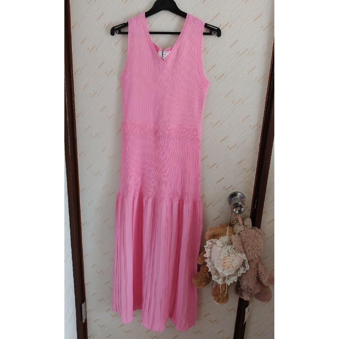 Rady - ☆Rady☆ピンクニットワンピース☆Pink☆リボン付き Rady - ☆Rady☆ピンクニットワンピース☆Pink☆リボン付き