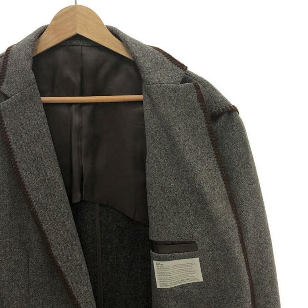 kolor - 【美品】 kolor / カラー | ステッチワーク カシミヤ kolor - 【美品】 kolor / カラー | ステッチワーク カシミヤ