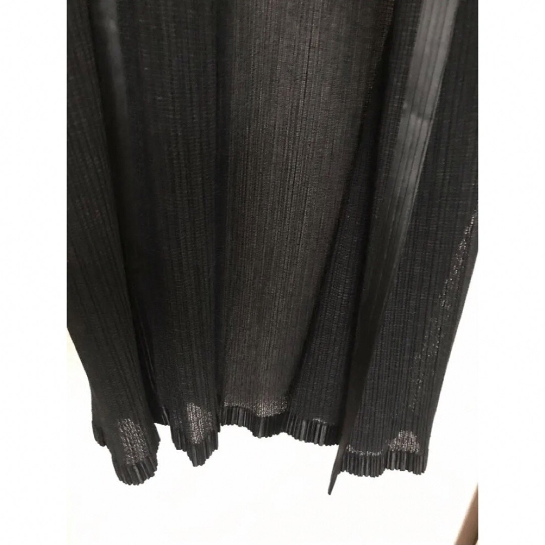 ☆ ISSEY MIYAKE イッセイミヤケ プリーツ加工 ロング カーディガン ☆ ISSEY MIYAKE イッセイミヤケ プリーツ加工 ロング カーディガン