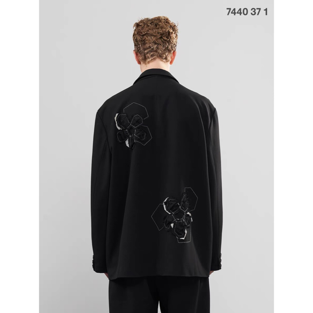 NAMACHEKO - 7440 37 1 限定品 フラワープリーツテーラード NAMACHEKO - 7440 37 1 限定品 フラワープリーツテーラード
