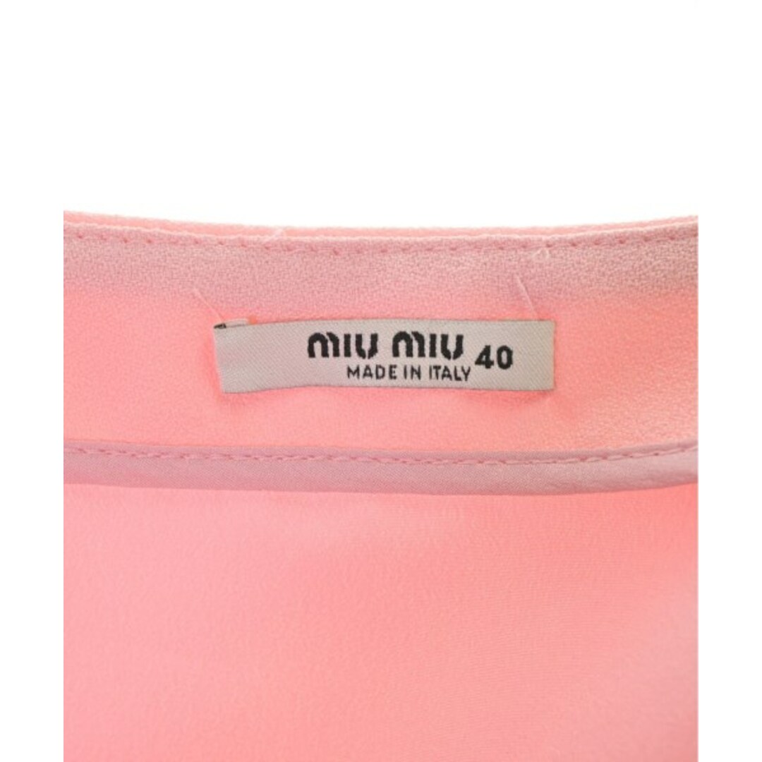 MIU MIU - Miu Miu ミュウミュウ ミニスカート 40(M位) ピンク MIU MIU - Miu Miu ミュウミュウ ミニスカート 40(M位) ピンク