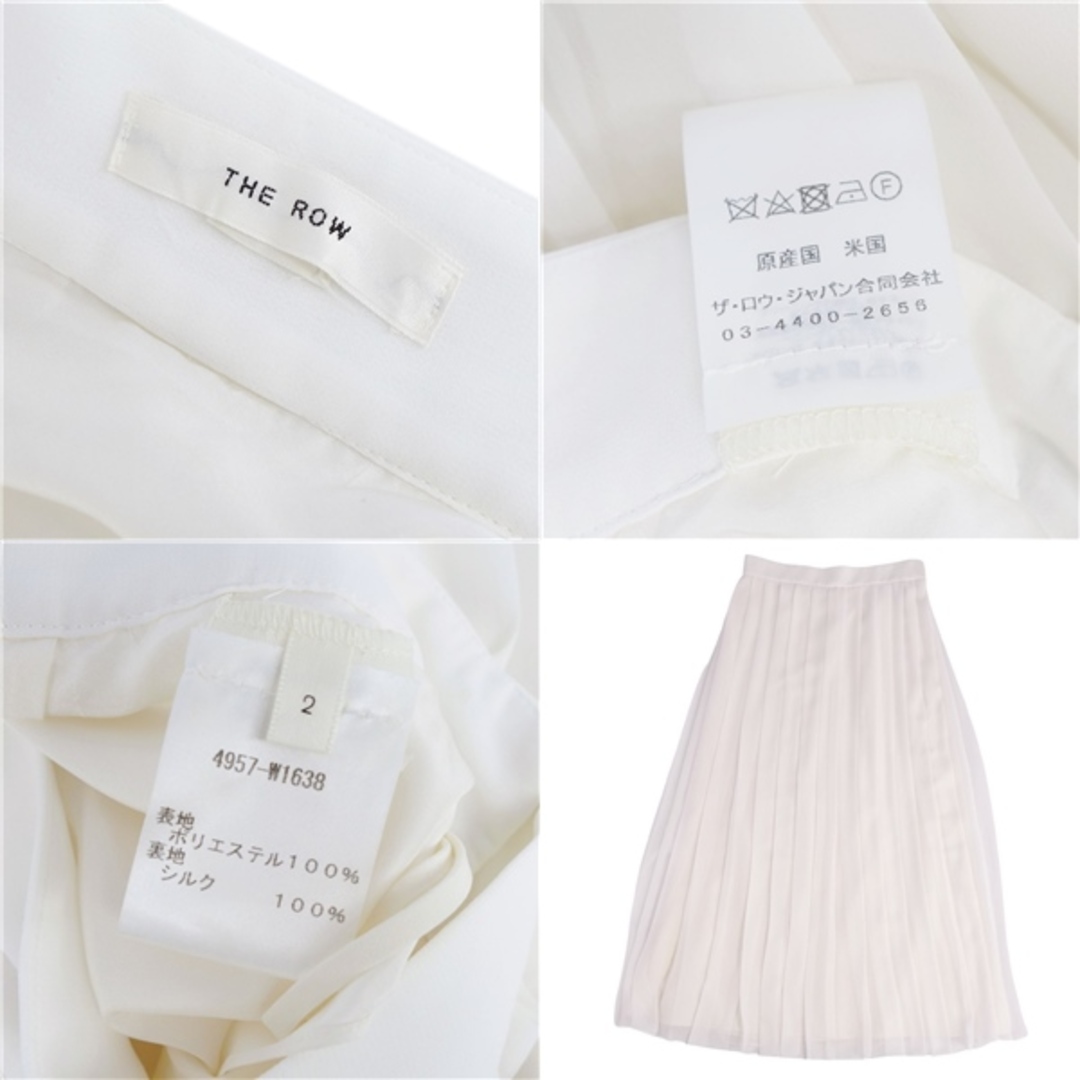 極美品 ザ ロウ THE ROW スカート ロングスカート プリーツ 極美品 ザ ロウ THE ROW スカート ロングスカート プリーツ