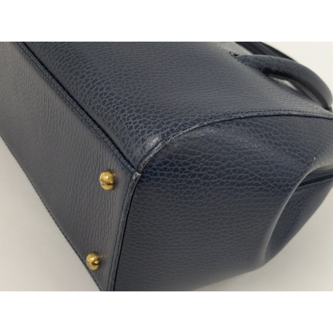 Cartier - Cartier ハンドバッグ マストライン レザー ブルーの Cartier - Cartier ハンドバッグ マストライン レザー ブルーの