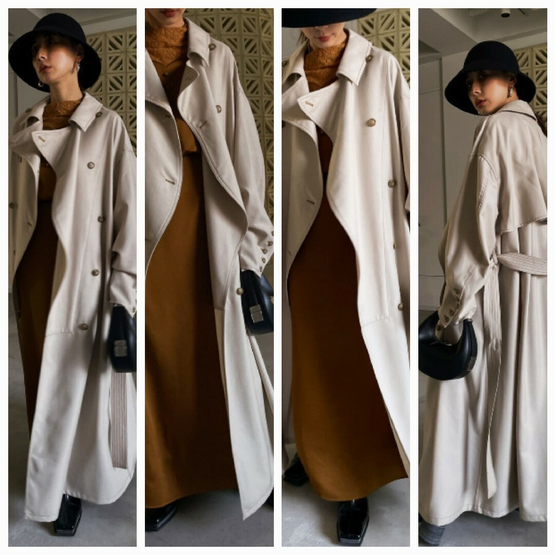 Ameri VINTAGE - AmeriVINTAGE 完売品 WAVE FRONT OVER コートの Ameri VINTAGE - AmeriVINTAGE 完売品 WAVE FRONT OVER コートの