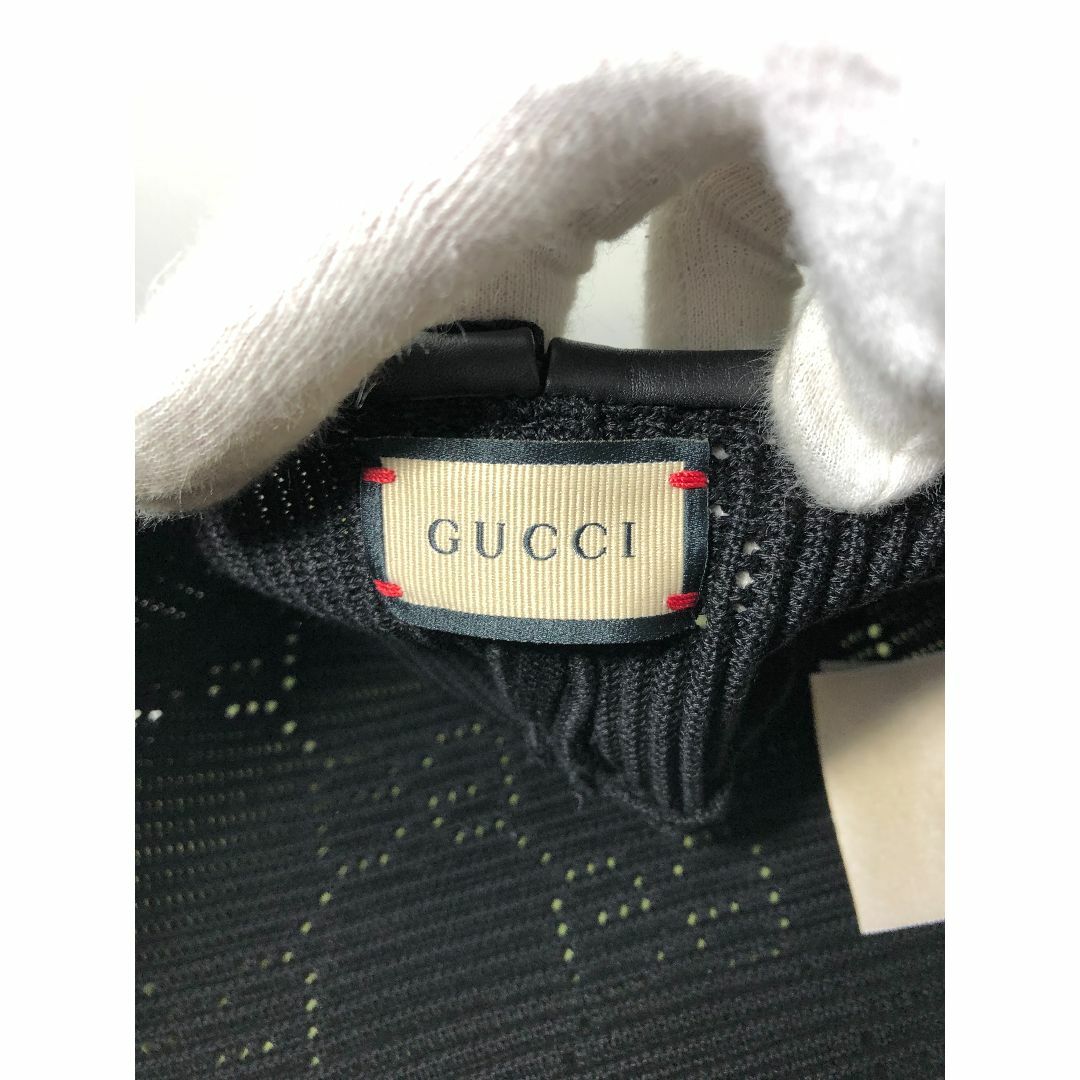 080931○ GUCCI GG クロシェ ベレーハット L 58cm ベレー帽 080931○ GUCCI GG クロシェ ベレーハット L 58cm ベレー帽