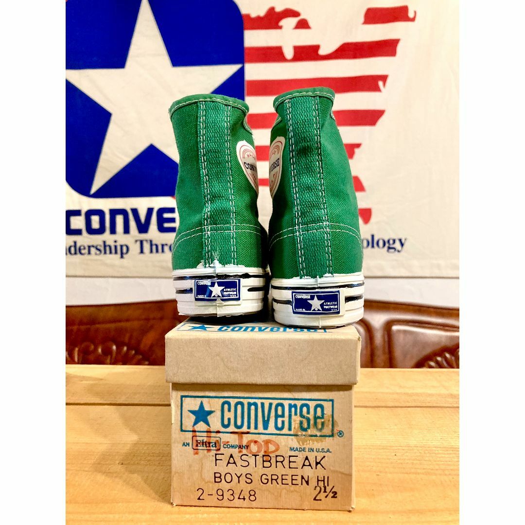 CONVERSE - ☆70s!USA!コンバース ファーストブレイク 緑 CONVERSE - ☆70s!USA!コンバース ファーストブレイク 緑