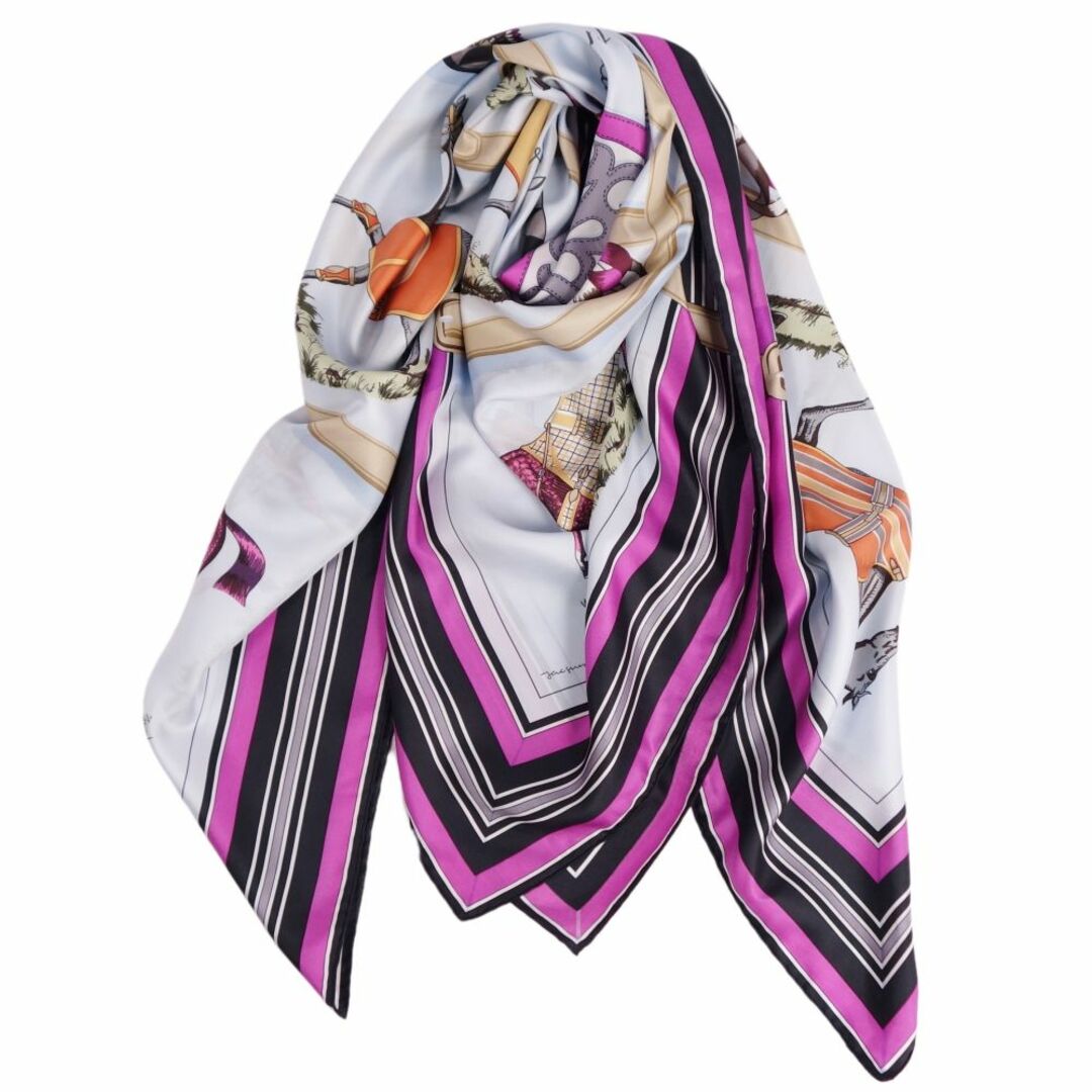 HERMES - 美品 エルメス HERMES スカーフ カレ140 Couvertures HERMES - 美品 エルメス HERMES スカーフ カレ140 Couvertures