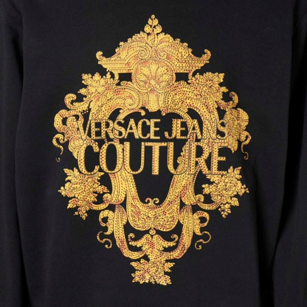 VERSACE JEANS COUTURE パーカー ブラック Mサイズ VERSACE JEANS COUTURE パーカー ブラック Mサイズ