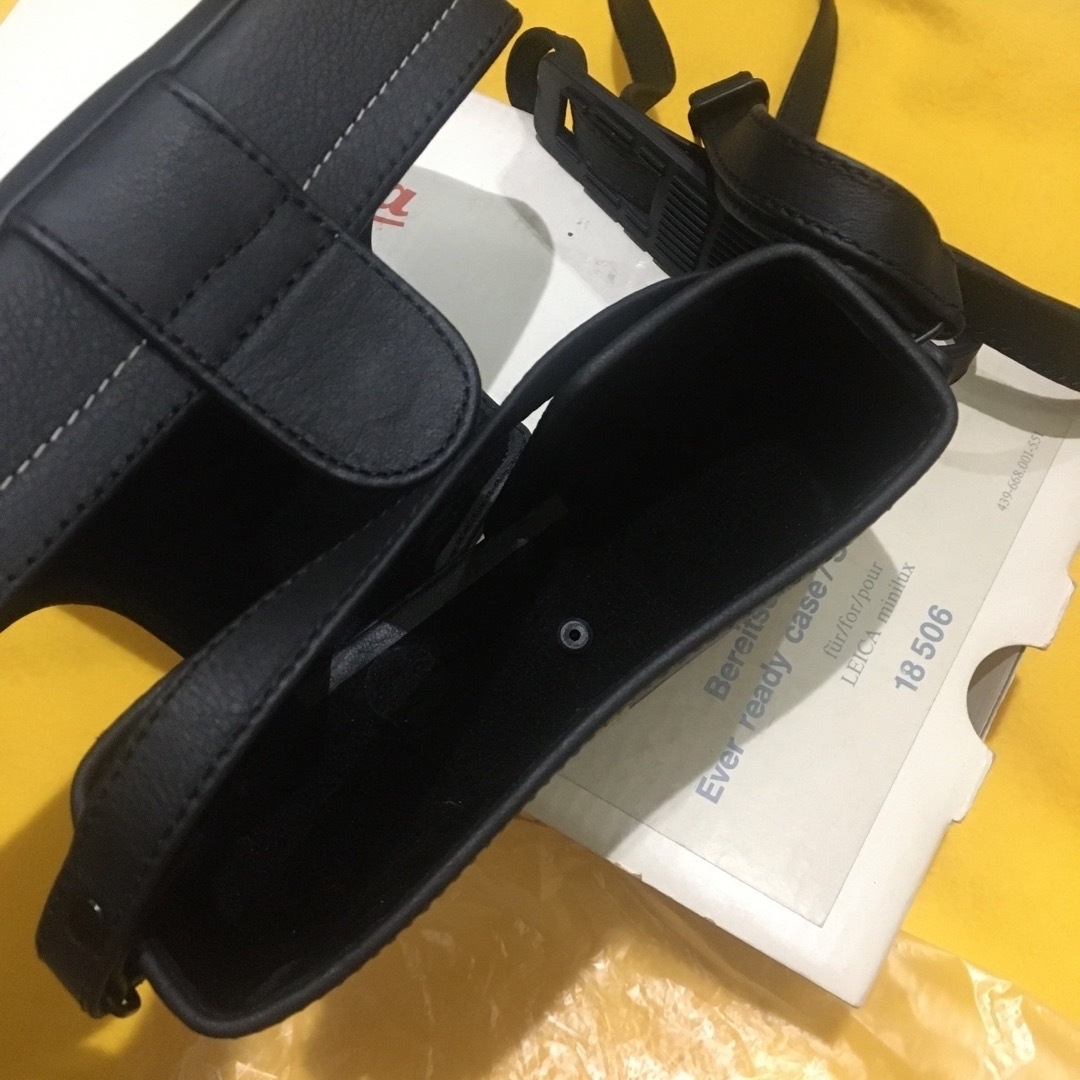 LEICA MINILUX 速写 純正レザーケース 18506 美品良品 LEICA MINILUX 速写 純正レザーケース 18506 美品良品