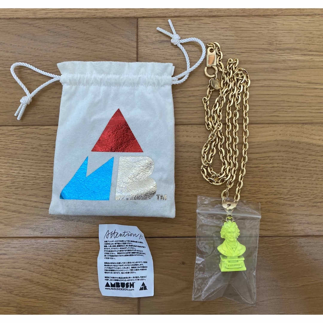 AMBUSH - AMBUSH アンブッシュ ベートーヴェンネックレス ネオン AMBUSH - AMBUSH アンブッシュ ベートーヴェンネックレス ネオン