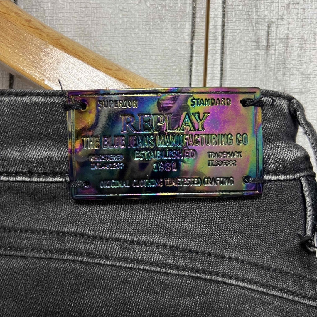 Replay - 未使用タグ付き!REPLAY ウォッシュ加工パッチワーク Replay - 未使用タグ付き!REPLAY ウォッシュ加工パッチワーク