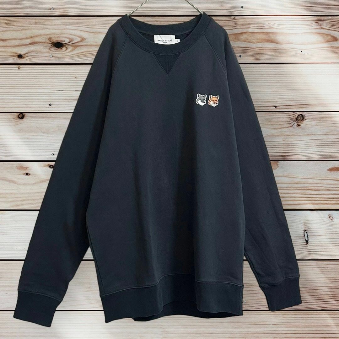 MAISON KITSUNE' - 【希少デザイン】メゾンキツネ XL スウェット MAISON KITSUNE' - 【希少デザイン】メゾンキツネ XL スウェット