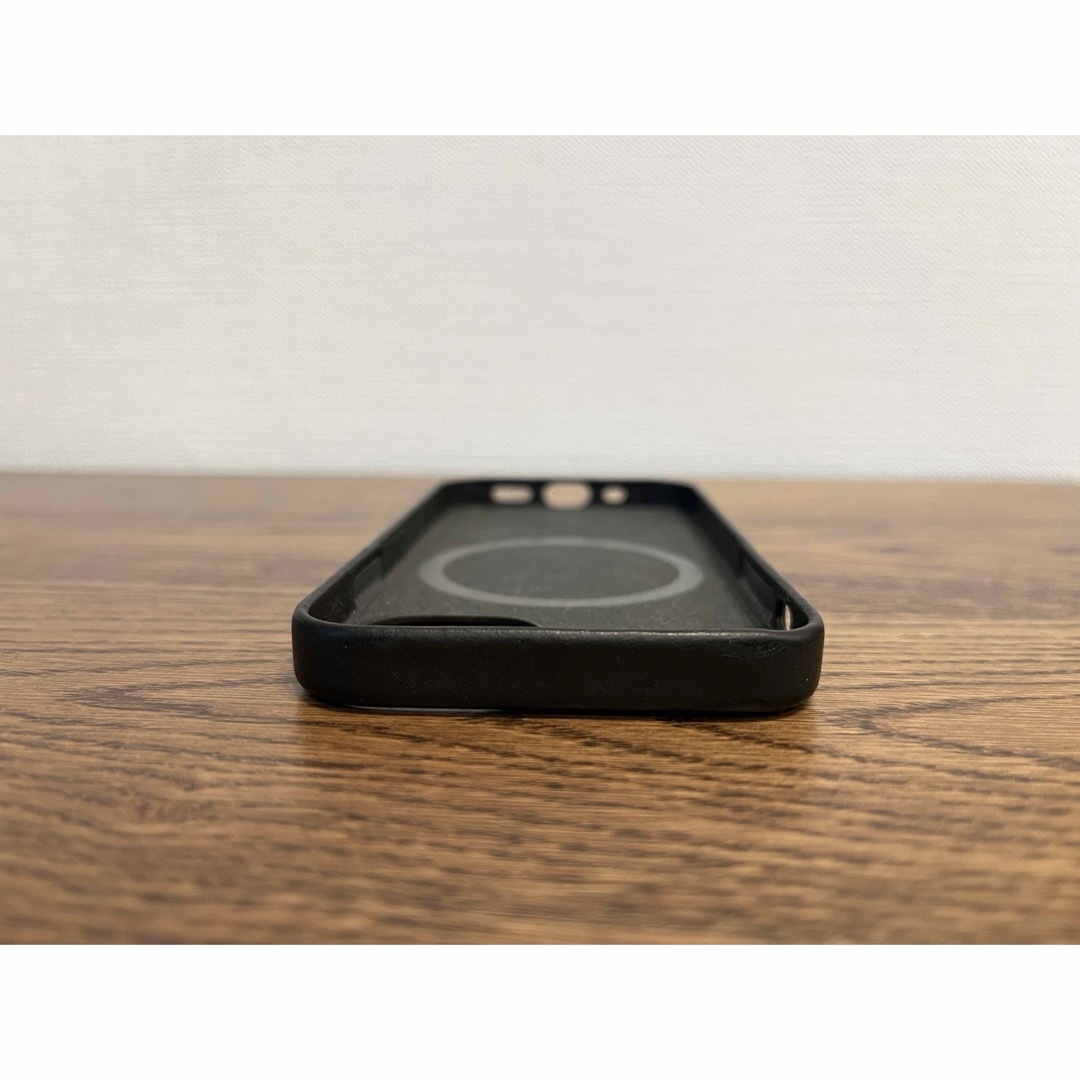 Apple - iPhone12mini アップル純正レザーケース ブラックの通販 Apple - iPhone12mini アップル純正レザーケース ブラックの通販