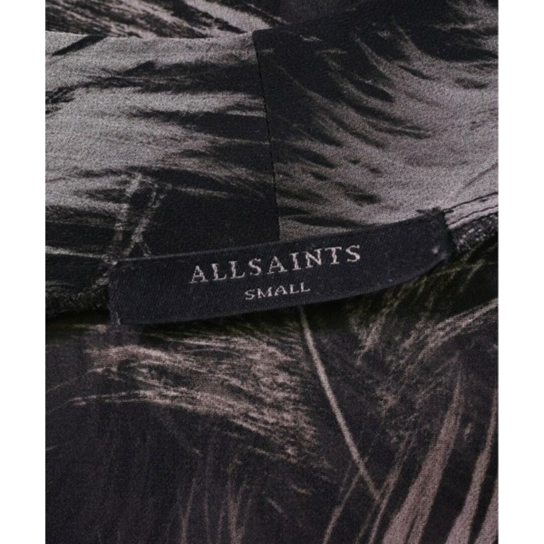 All Saints - ALLSAINTS オールセインツ ワンピース S 黒xグレー All Saints - ALLSAINTS オールセインツ ワンピース S 黒xグレー