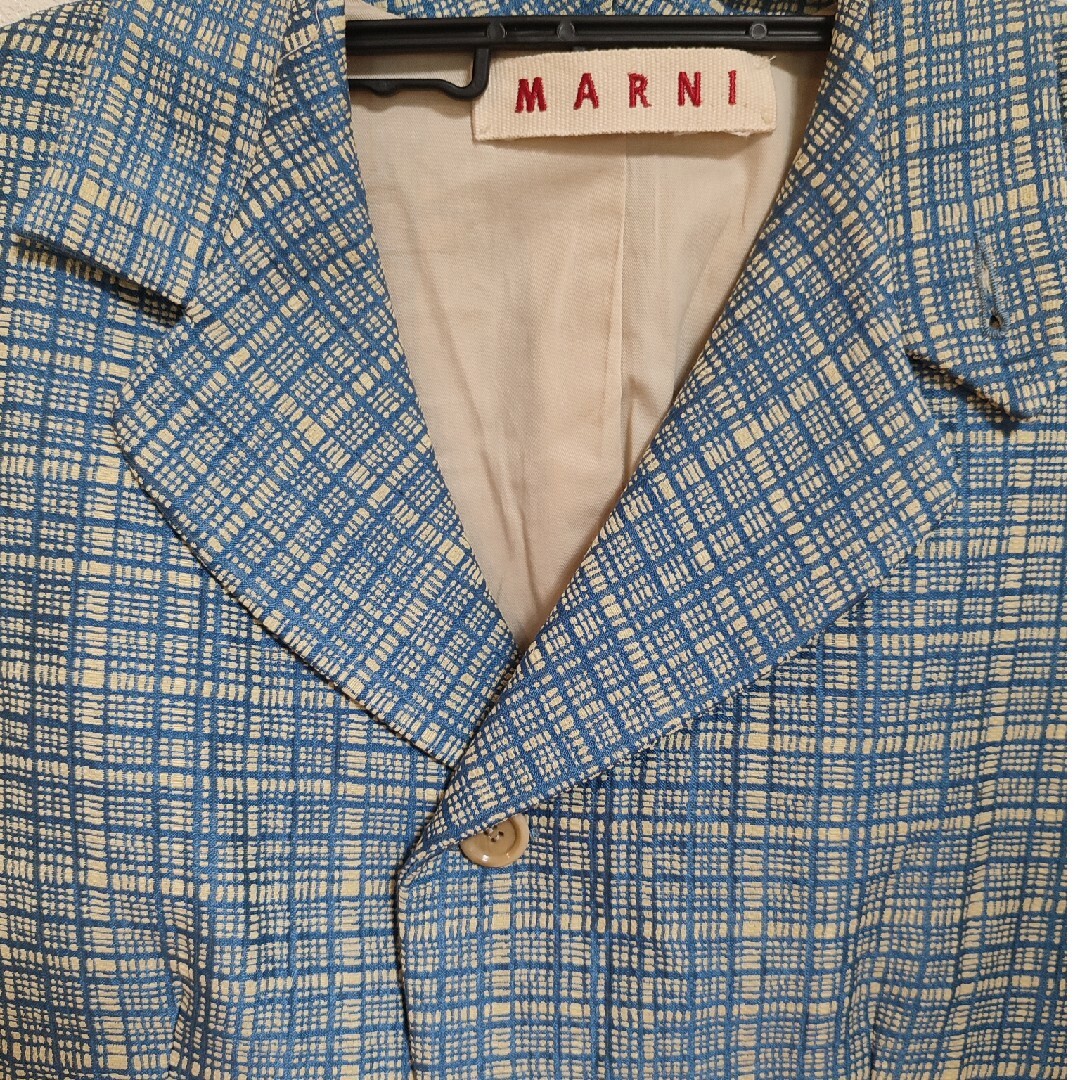 未使用】MARNI マルニ ツイードジャケット 42 未使用】MARNI マルニ ツイードジャケット 42