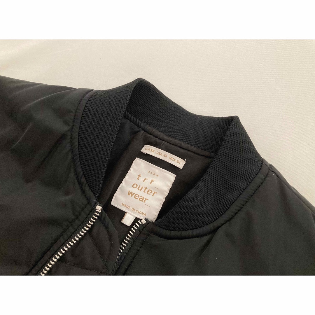 ZARA - XS ZARA MA1 ブルゾン黒ジャケット ジャンパースカジャン ZARA - XS ZARA MA1 ブルゾン黒ジャケット ジャンパースカジャン