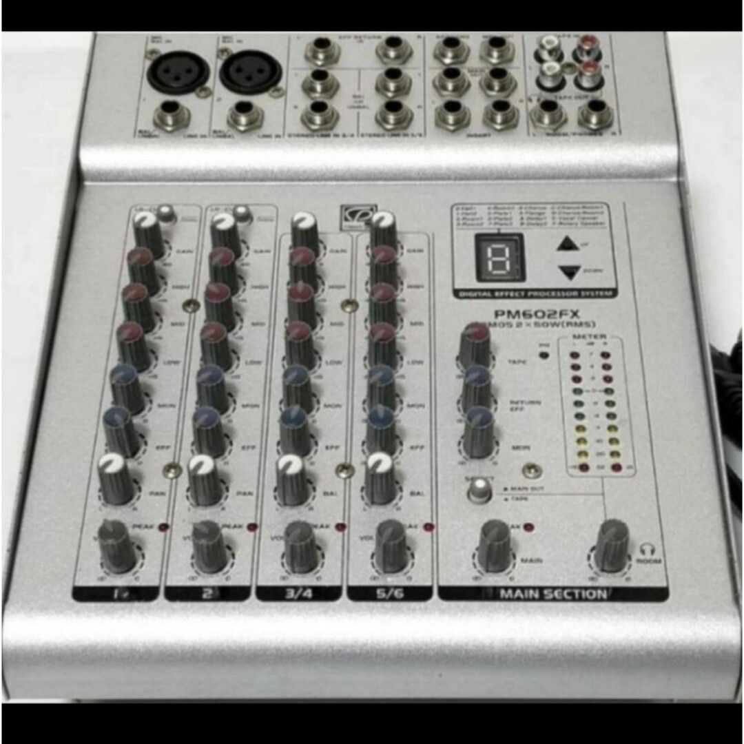 ミキサーCLASSIC Pro PM602FX ミキサーCLASSIC Pro PM602FX