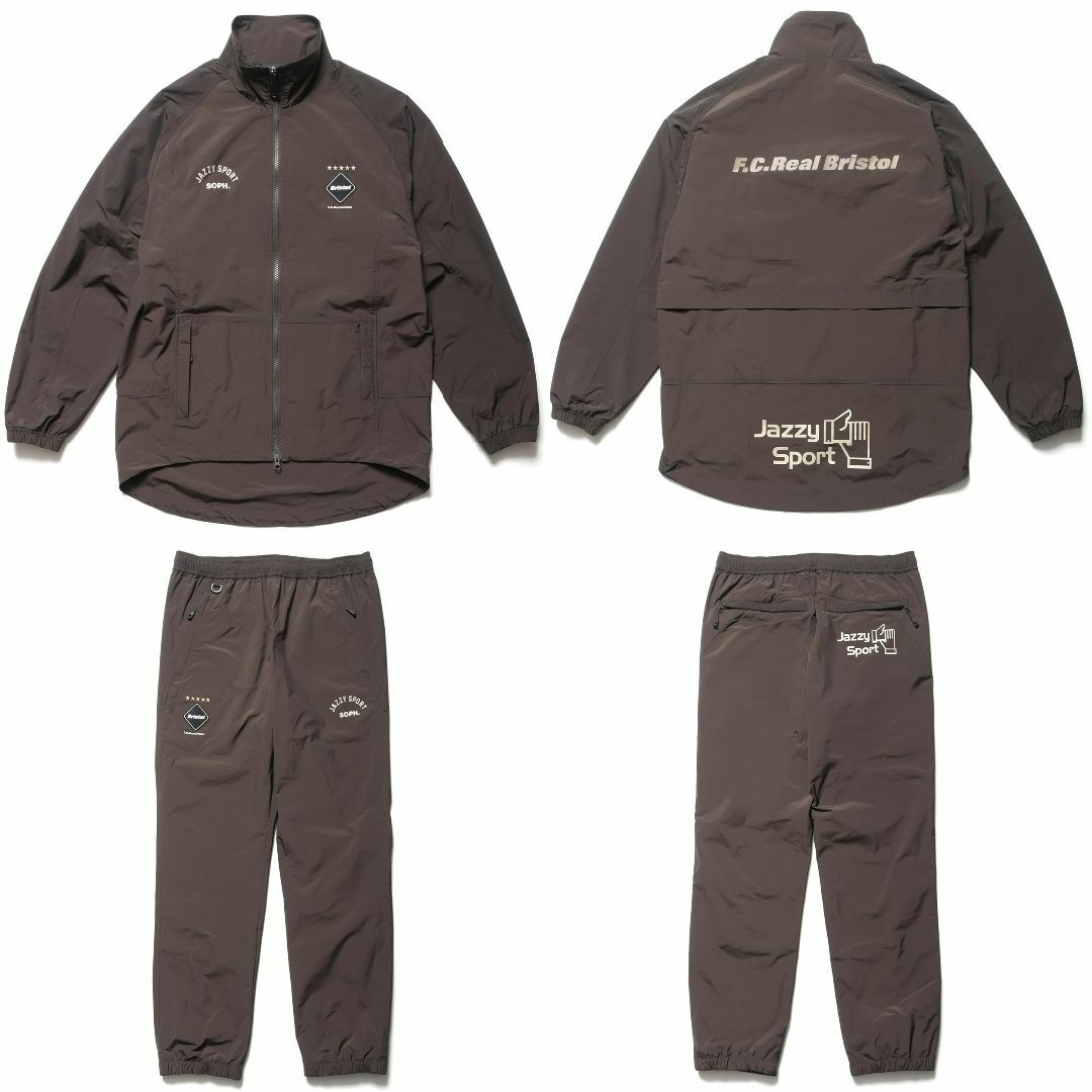 FCRB JAZZY SPORT WARM UP JACKET FCRB JAZZY SPORT WARM UP JACKET