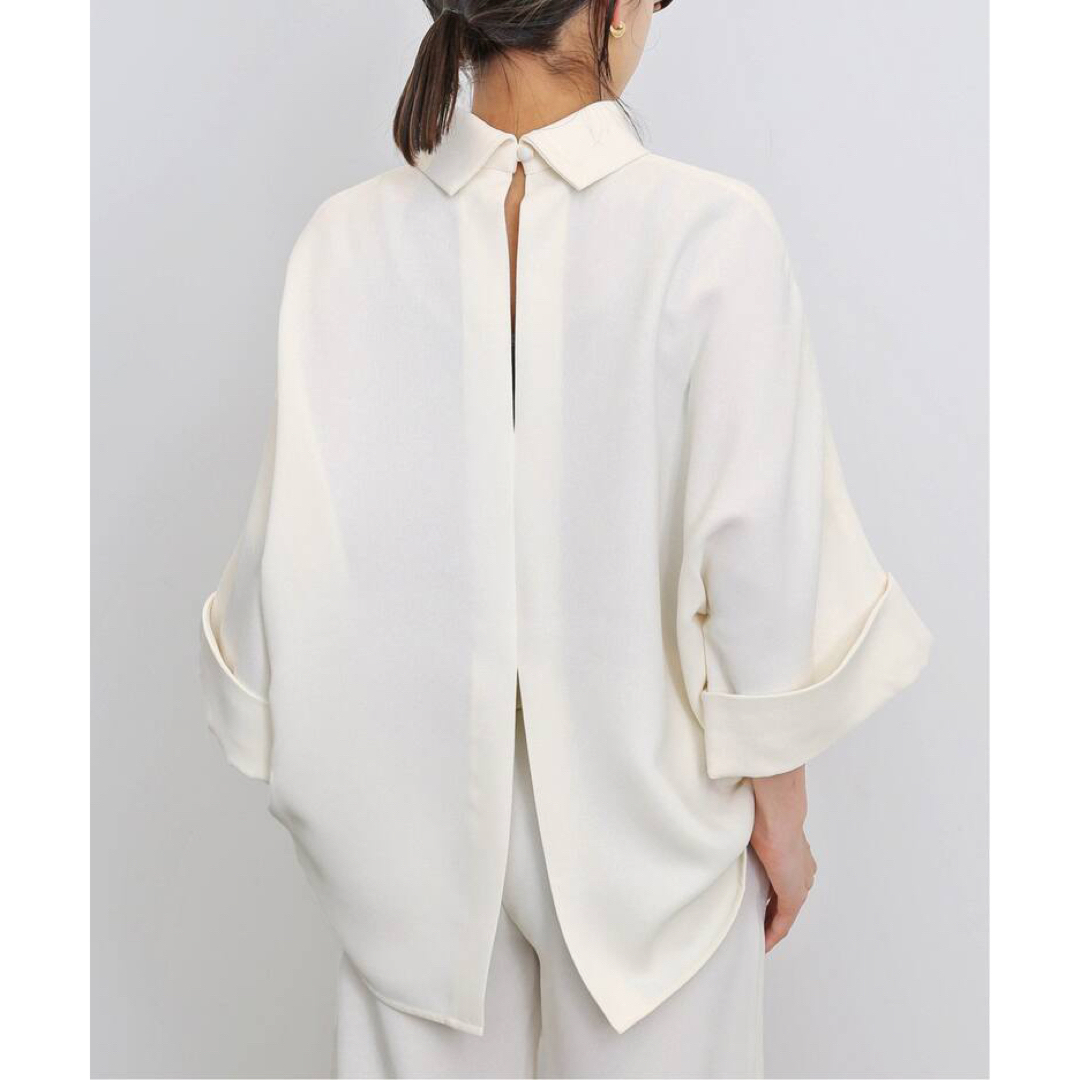 MARK KENLY DOMINO TAN 】2way BLOUSE MARK KENLY DOMINO TAN 】2way BLOUSE